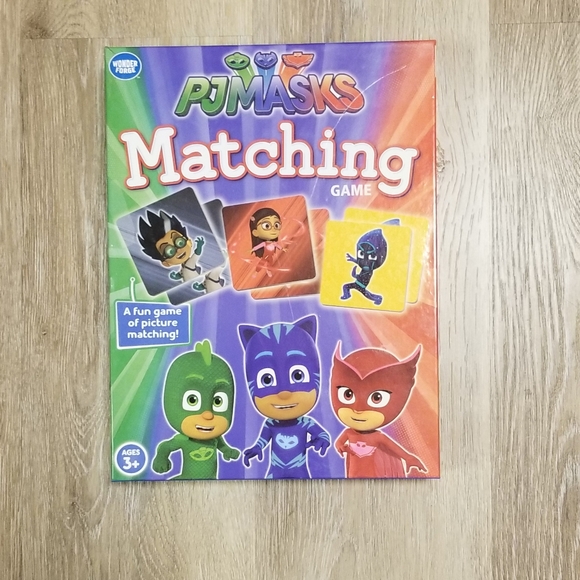 Toys | Pj Masks Matching Game | Poshmark